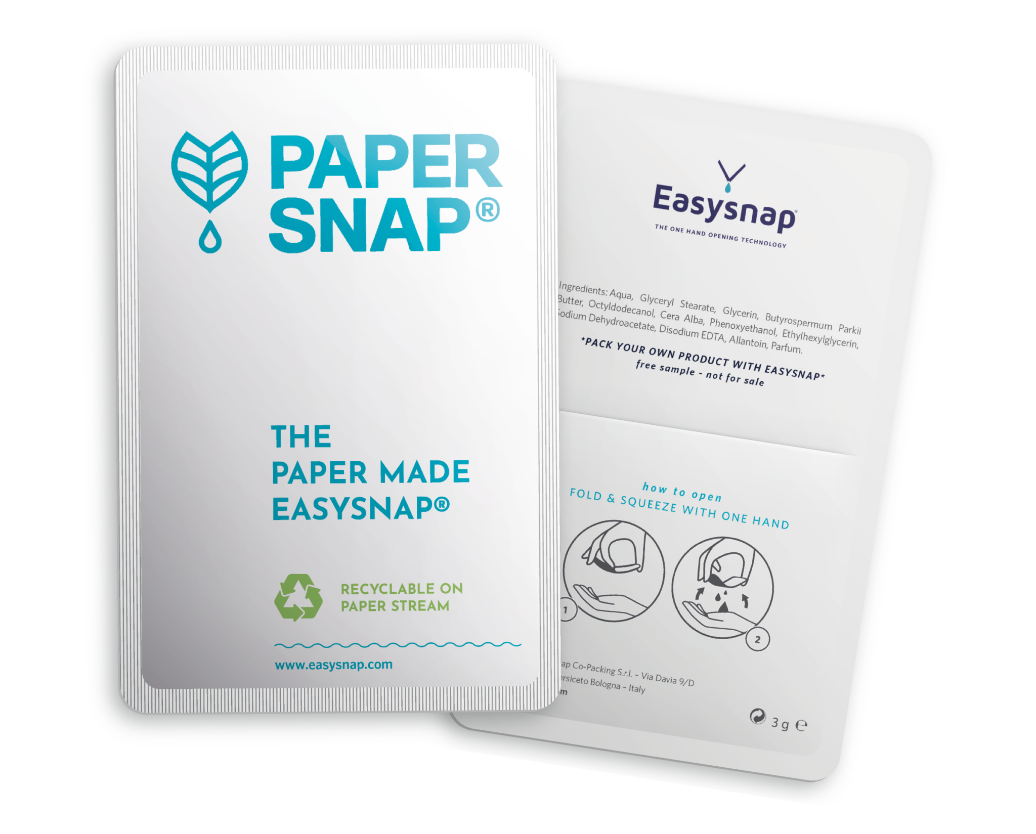 Single Dose Packaging Easy To Use - Easysnap Technology
