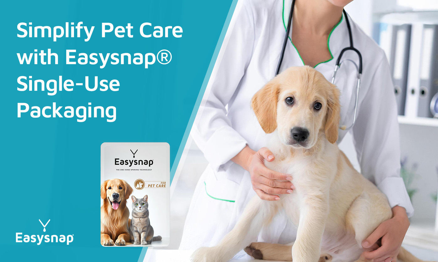 Packaging for pet-care • Easysnap Technology • The One Hand Opening ...