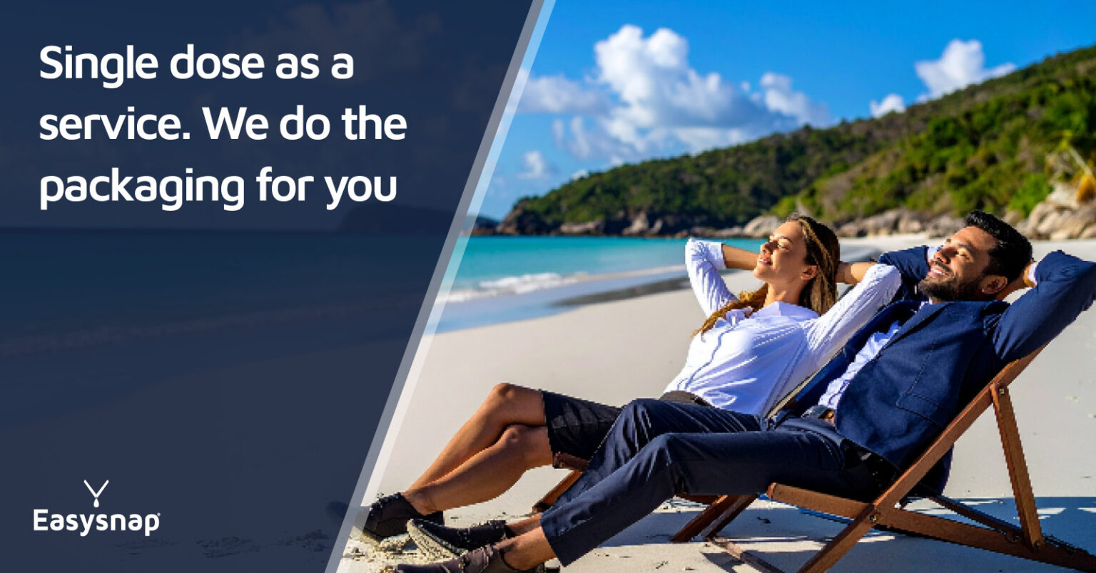 Single dose as a service packs for you • Easysnap Technology • The One ...